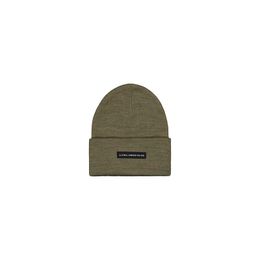 Alpha Industries Skimütze »Rubber Logo Beanie« dark olive