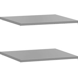 SET ONE BY Musterring Einlegeboden »York Schlafen« 2 Stk. tlg. 2er-Set, anthrazit oder weiß, verschiedene Größen Grau Anthrazit