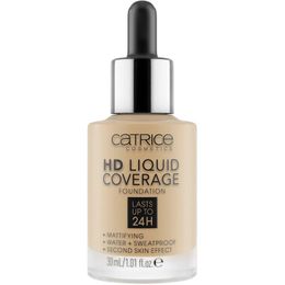 Catrice Foundation »HD Liquid Coverage Foundation« mit leichter Textur Sandy Rose Hohe und gleichzeitig natürliche Deckkraft