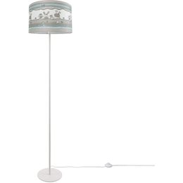 Paco Home Stehlampe »Cosmo 210« E27 Kinderlampe LED Kinderzimmer, Tier-Motiv, verspielt, Stehleuchte E27 weiß
