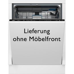 Beko vollintegrierbarer Geschirrspüler »BDIN36561P« 8, 9 l 15 tlg. Maßgedecke ProSmart Inverter Motor: Ja weiß Target Dry