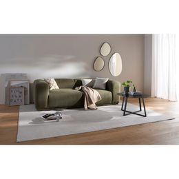 s.Oliver Big-Sofa »EMMERIK Designersofa, 3-Sitzer mit Wellenfederung, B/T/H: 242/98/73 cm« hoher Sitzkomfort, gemütlich und modern, auch in Cord...