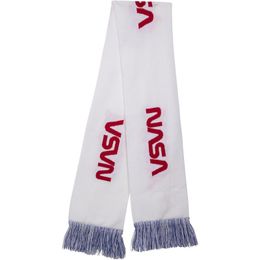 MisterTee Schal »Unisex NASA Scarf Knitted« 1 Stk. tlg. white/blue/red