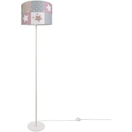Paco Home Stehlampe »Cosmo 345« E27 Kinderlampe LED Kinderzimmer Lampe Sternen Motiv, Stehleuchte E27 weiß