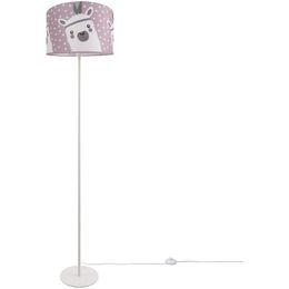 Paco Home Stehlampe »Ela 214« E27 Kinderlampe LED Kinderzimmer Lampe Mit Lama-Motiv Stehleuchte E27 weiß