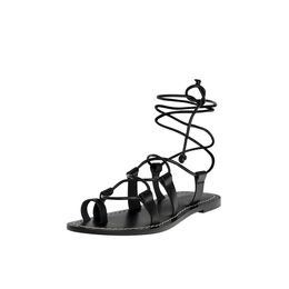 Pull&Bear Pull&bear Sandals female Black size 40