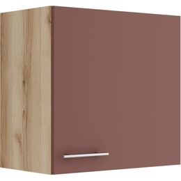 Optifit Hängeschrank »Bella« Breite 60 cm, 1 Tür, 1 Einlegeboden rostrot/wildeiche wildeiche