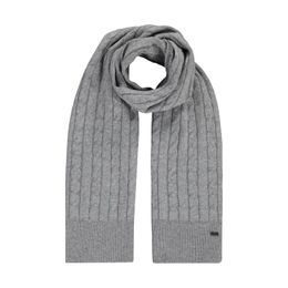 Lerros Strickschal »Herren Strickschal mit Kaschmiranteil« PLATINUM GREY MELANGE