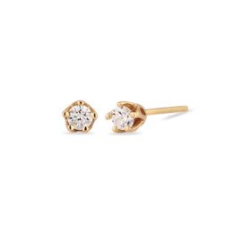 Elli DIAMONDS Damen Elli DIAMONDS Paar Ohrstecker &raquo;Ohrstecker Diamant Wei&szlig; Brillantschliff (0.012ct) 585 Gelbgold&laquo; gold