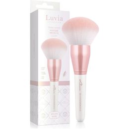 LUVIA COSMETICS Puderpinsel »Powder Brush XL« Fluffige Form rose Zeitloses Design