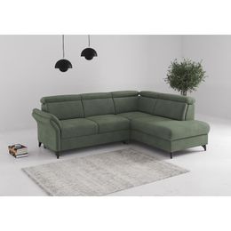 Sit & More sit&more Ecksofa &raquo;Glendale, L-Form&laquo; inkl. Kopfteilverstellung, wahlweise mit Vorziehsitz und Bettkasten 90% Polyester, 10% Polyamid