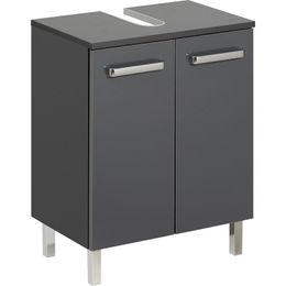 SAPHIR Waschbeckenunterschrank »Quickset Unterbeckenschrank mit 2 Türen, 50 cm breit, ohne Waschbecken« Waschbeckenschrank inkl. Türdämpfer, Griffe...