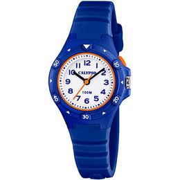 Calypso Watches Quarzuhr »Junior Collection« Kinderuhr, Armbanduhr, analog, Beleuchtung, ideal auch als Geschenk blau Ansprechende Kinderarmbanduhr