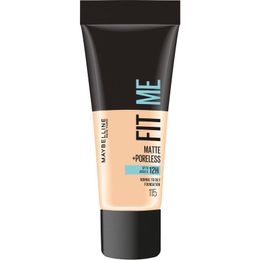 Maybelline NEW YORK Foundation »Fit Me! Matte + Poreless Make-Up« mit langanhaltender Formel 115 Ivory Foundation von Maybelline New York