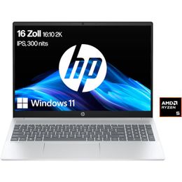 HP Notebook »OmniBook 5 16-af1252ng« 40, 64 cm / 16 ′′ AMD Ryzen AI 5 Radeon 512 GB SSD Glacier Silver