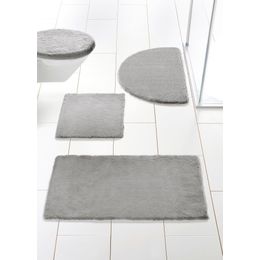 bonprix Badematte in besonders weicher Qualit&auml;t, silber