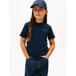 Tommy Hilfiger T-Shirt »MINI CORP T-SHIRT«, Kinder bis 16 Jahre Dark Night Navy 5 (110) 5 (110) T-Shirt von Tommy Hilfiger für Kinder