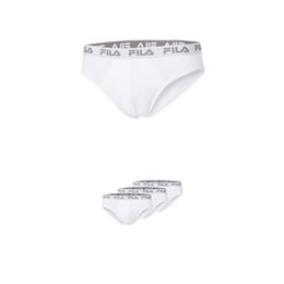 Fila Slip »MAN BRIEF« 3er Pack, elastischer Logobund weiß L L Herrenslip von Fila