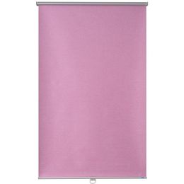 K-home Springrollo &raquo;Anna&laquo; verdunkelnd energiesparend ohne Bohren freih&auml;ngend fuchsia + grau + wei&szlig; Obermaterial: 100% Polyester 150 cm
