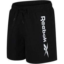 Reebok Badeshorts »Yestin« 1 Stk. tlg. mit Kordelzug und elastischem Bund, mit Logo, basic schwarz M - N-Gr N-Gr M Badehose von Reebok