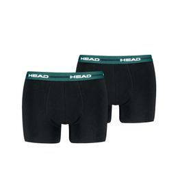 Head Boxershorts »MEN ELASTIC BOXER 2P« Black / Green XL XL