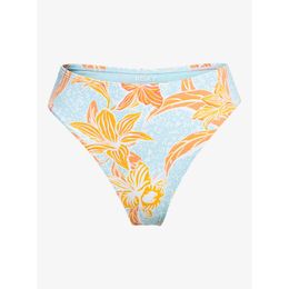 Roxy Bikini-Hose »Island In The Sun Mid Waist« Cool Blue S Island Time XXL - US-Größen US-Größen XXL Stoff: Weicher, ,...