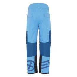 Chiemsee Skihose Blue Jasper 48 - Normalgrößen Normalgrößen 48 Chiemsee Herren Skihose mit reflektierenden Plus-Minus-Print