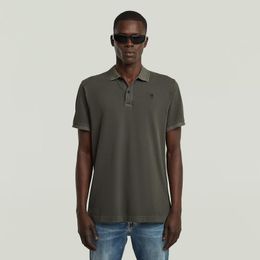 G-Star Raw G-STAR Poloshirt »Dunda Slim Fit« Logostickerei auf der Brust asfalt gd L L Poloshirt Dunda von G-STAR