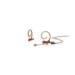 DPA 4166 CORE+ Omni Flex Headset Mic, 90 mm Boom, Brown, MicroLock