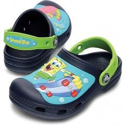 Crocs Kids Custom Clog cc spongebob navy/volt green - Gr&ouml;&szlig;e 22-24 Kinder 14028-C06/07