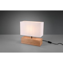 REALITY Woody Tischleuchte LED Holz hell, 1-flammig