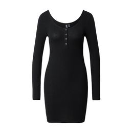 Pieces Kleid 'KITTI' Damen Größe 38 schwarz / silber Winterkleid
