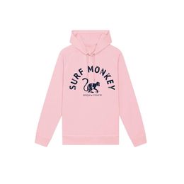 Surf Monkey Sweatshirt Herren Gr&ouml;&szlig;e XL ros&eacute;