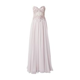 UNIQUE Abendkleid Damen Gr&ouml;&szlig;e 42 beige Winterkleid