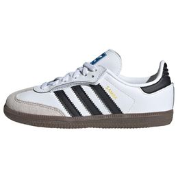 adidas originals Sneaker 'Samba' Jungen Gr&ouml;&szlig;e 30.5 dunkelblau / hellgrau / schwarz / wei&szlig;