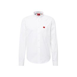 Hugo Button Up Shirt 'Evito' male White size XXL