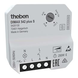 Theben UP-Universaldimmer f. ESL/230V LED-Lp. DIMAX 542 plus S (5420130)