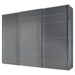 Schwebet&uuml;renschrank STAUD "Sonate Como, Made in Germany", vulkanglas, B:249cm H:222cm T:68cm, Holzwerkstoff, Schr&auml;nke, Schwebet&uuml;renschrank, Mit vier verschiedenen Ausstattungsvarianten