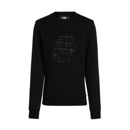 K by KARL LAGERFELD Karl Lagerfeld Sweatshirt female Black size XL