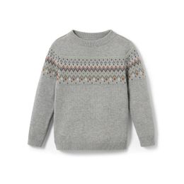 Tchibo - Kinder-Strickpullover - Herren - Gr. 110/116 - dunkelblau