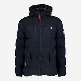 Dunkelblaue Cachotana Pufferjacke