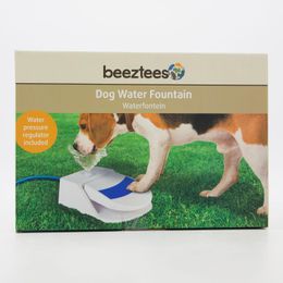 Beeztees Weißer Wasserspender für Haustiere 8x25,5cm