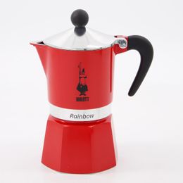Bialetti Rote Rainbow Kaffeemaschine 130ml