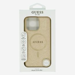 Guess Cremefarbenes Smartphone-Etui