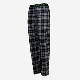 Ben Sherman Schwarz-weiße Pyjamahose mit Karomuster