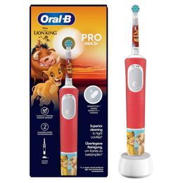 Oral-B Elektrische Zahnbürste Kinder Vitality PRO König der Löwen, ab 3 Jahren