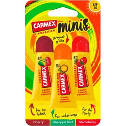 Carmex Lippenpflege Minis LSF 15 (3x5g)