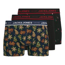 Jack & Jones Große Größen Jack&Jones 3er-Pack Pants mit Elasthan Farbe schwarz Größe: 6XL