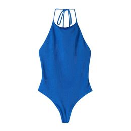 Bershka Body Damen Gr&ouml;&szlig;e L royalblau
