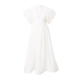 Coast - Kleider 'Ivory Mega Ruffle Full Skirted Dress' Damen Größe 38 offwhite Winterkleid